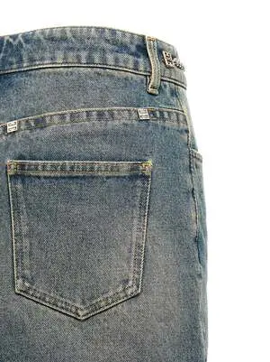 Givenchy Denim Mini Skirt - Blue
