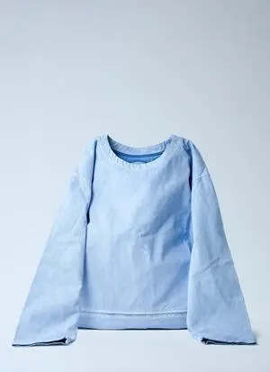 Issey Miyake Sculptural Shoulder Bag - Blue