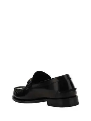 Versace Leather Loafers