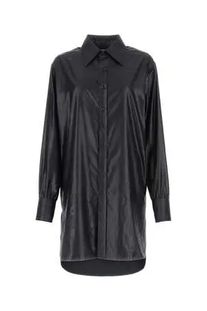 MAISON MARGIELA Fabric Oversize Shirt - Black