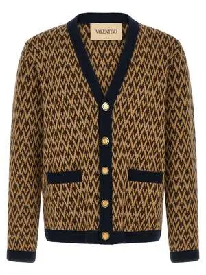 Valentino Garavani Toute La V' Cardigan - Multicolor