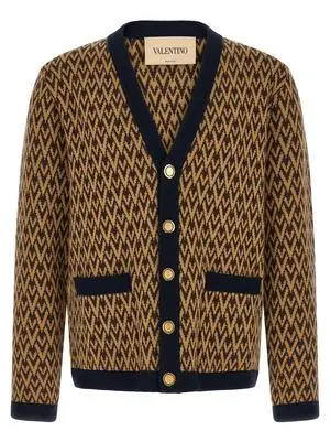 Valentino Garavani Toute La V' Cardigan - Multicolor