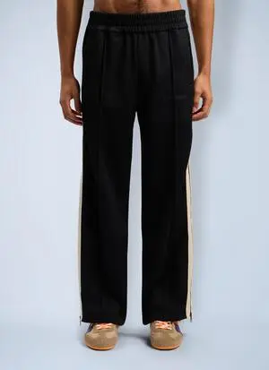 Palm Angels Performance Zip-up Track Pants - Black