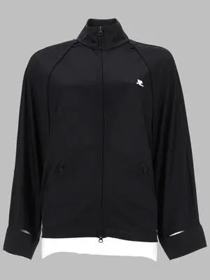 COURREGES Giacca Track Con Maniche Cut-out - Black