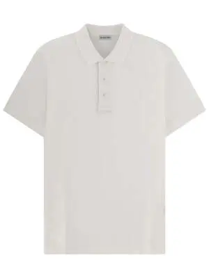 Burberry Polo In Cotone - White