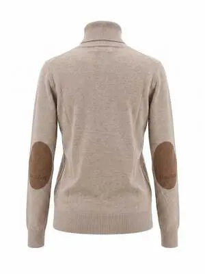 Max Mara Wool Turtleneck Sweater - Multicolor
