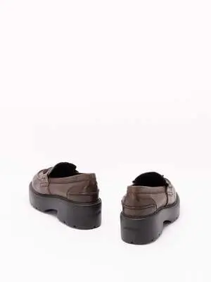 Miu Miu Leather Loafers - Multicolor
