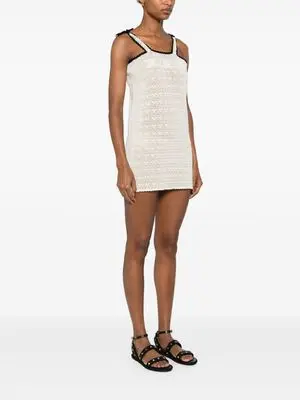 Celine Crochet Short Dress
