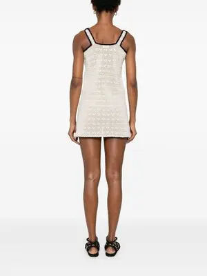 Celine Crochet Short Dress