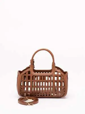 Miu Miu Leather Basket