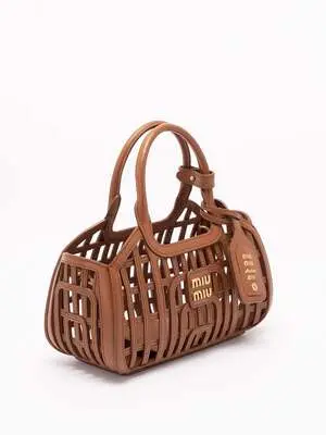 Miu Miu Leather Basket