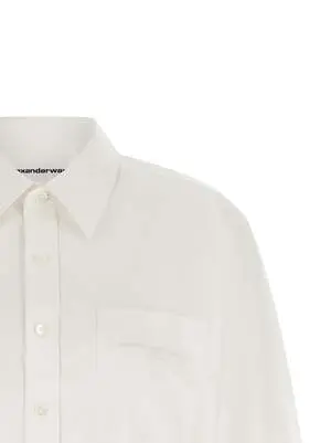 Alexander Wang Cropped Cotton Shirt