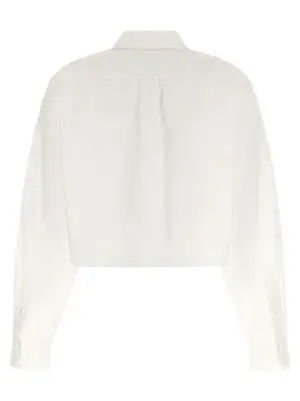 Alexander Wang Cropped Cotton Shirt