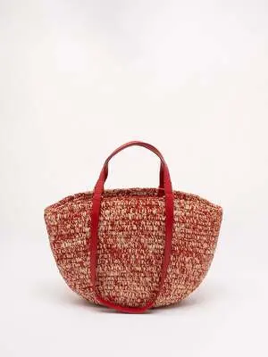 Loewe Paula`s Ibiza `eclipse` Medium Basket Bag