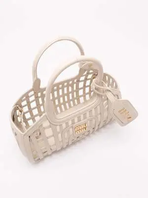 Miu Miu Leather Basket