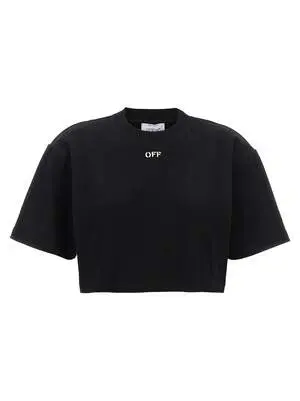Off-White Off Stamp' T-shirt - Black
