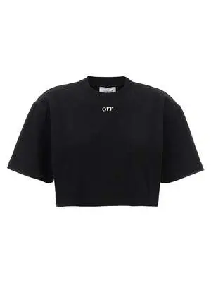 Off-White Off Stamp' T-shirt - Black