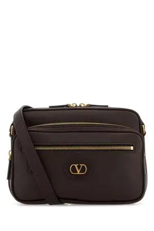 Valentino Garavani Dark Leather Antibes Crossbody Bag - Brown