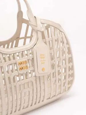 Miu Miu Leather Basket