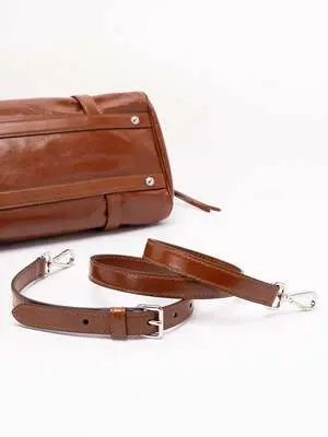 Miu Miu Shiny Leather Handbag