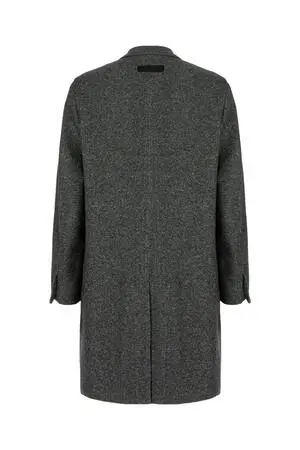 Zegna Single Breasted Overcoat