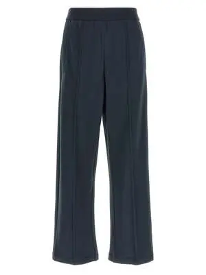 Brunello Cucinelli Joggers With Frontal Stitching Detail - Blue