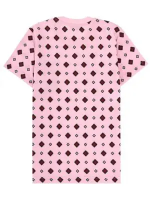 Moschino Cotton T-shirt With Print - Pink