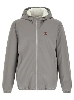 Brunello Cucinelli Windproof Jacket - Gray