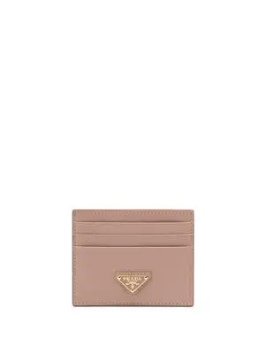 Prada Saffiano Leather Card Holder - Multicolor