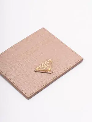 Prada Saffiano Leather Card Holder - Multicolor