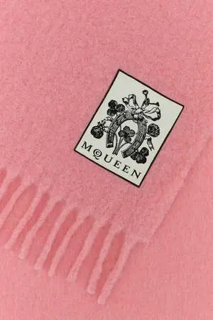Alexander McQueen Alpaca Blend Scarf