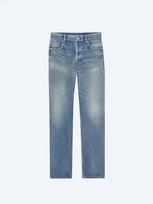 Saint Laurent Cotton Denim Jeans - Multicolor