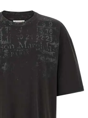 MAISON MARGIELA Numeric' T-shirt - Black