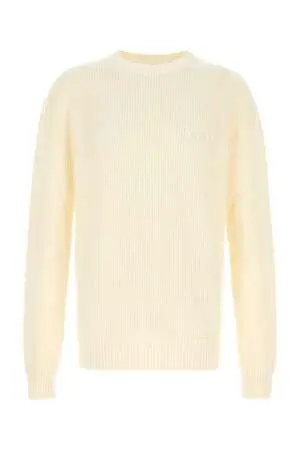 Amiri Cream Crochet Sweater - Yellow