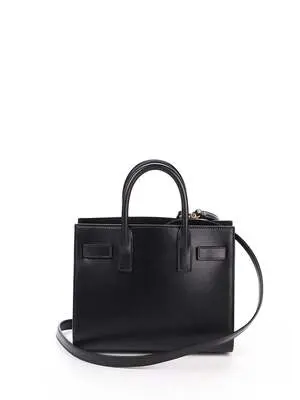 Saint Laurent Calf Leather Sac De Jour Nano Bag - Multicolor