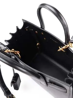 Saint Laurent Calf Leather Sac De Jour Nano Bag - Multicolor