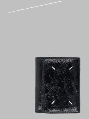 MAISON MARGIELA Portafoglio Four Stitches Wallet - Blue