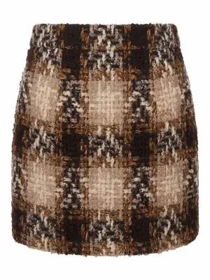 Saint Laurent Patterned Skirt - Multicolor