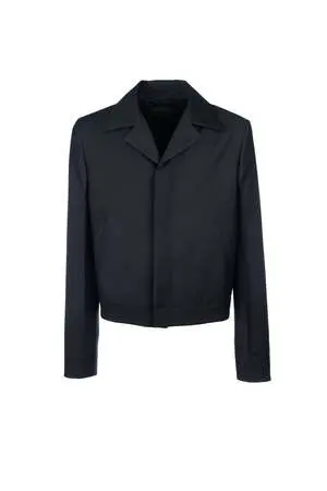 Prada Classic Collared Bomber Jacket - Multicolor