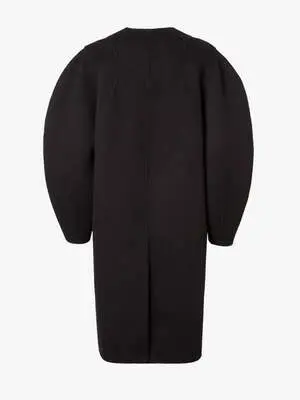 Fendi Ff` Double Wool Overcoat - Multicolor