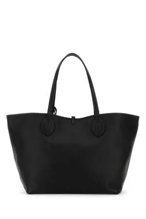 Gucci Leather Reversible Shopping Bag - Black