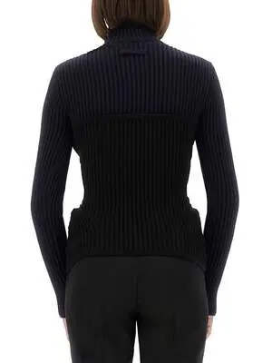 JEAN PAUL GAULTIER Shirt With Corset - Blue