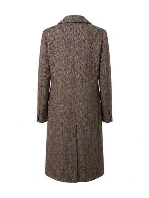 Tagliatore Wool Coat - Multicolor