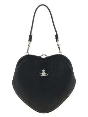 VIVIENNE WESTWOOD Belle Heart Frame' Handbag - Black