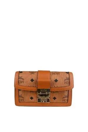 Mcm Tracy Handbag - Brown