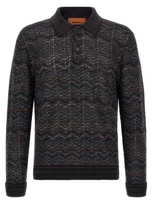 Missoni Knitted Polo Shirt