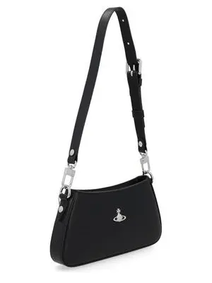 VIVIENNE WESTWOOD Borsa Tasha Shoulder Bag - Black