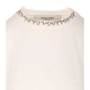 GOLDEN GOOSE Crystals T-shirt