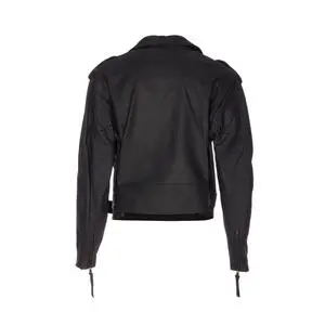 Balmain Cowskin Biker Jacket