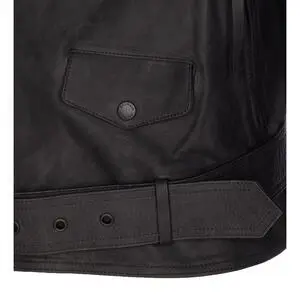 Balmain Cowskin Biker Jacket